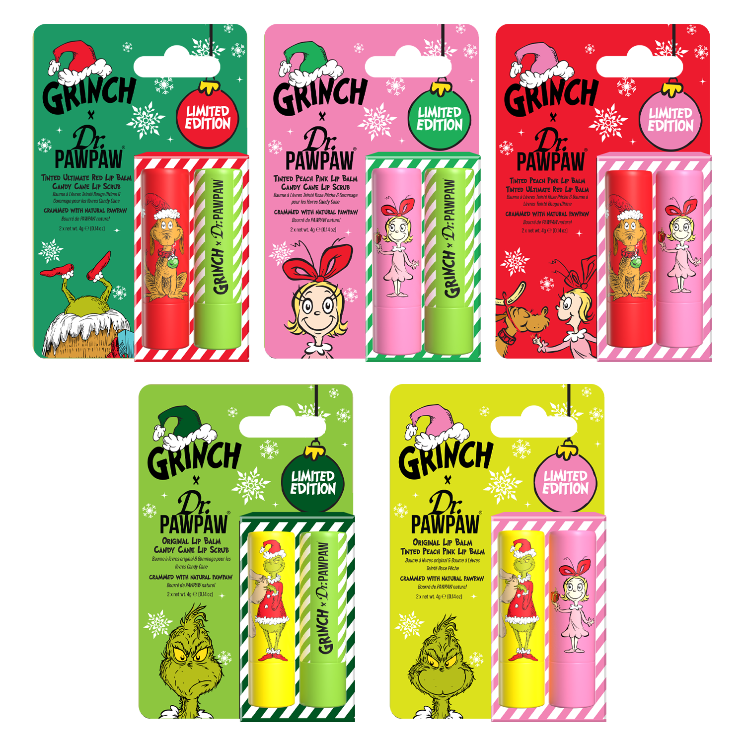 Grinch duo bundle – Dr Paw Paw